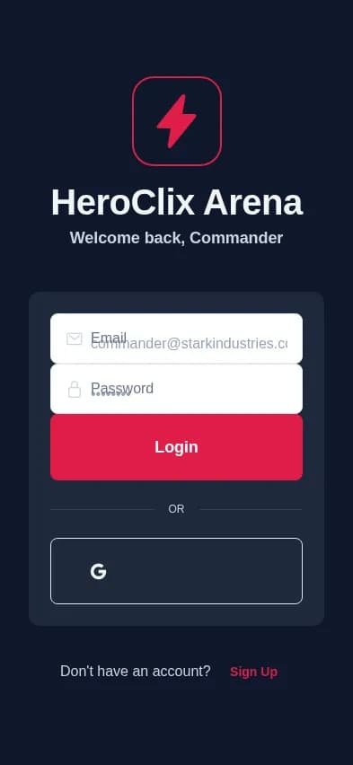 HeroClix Online Arena