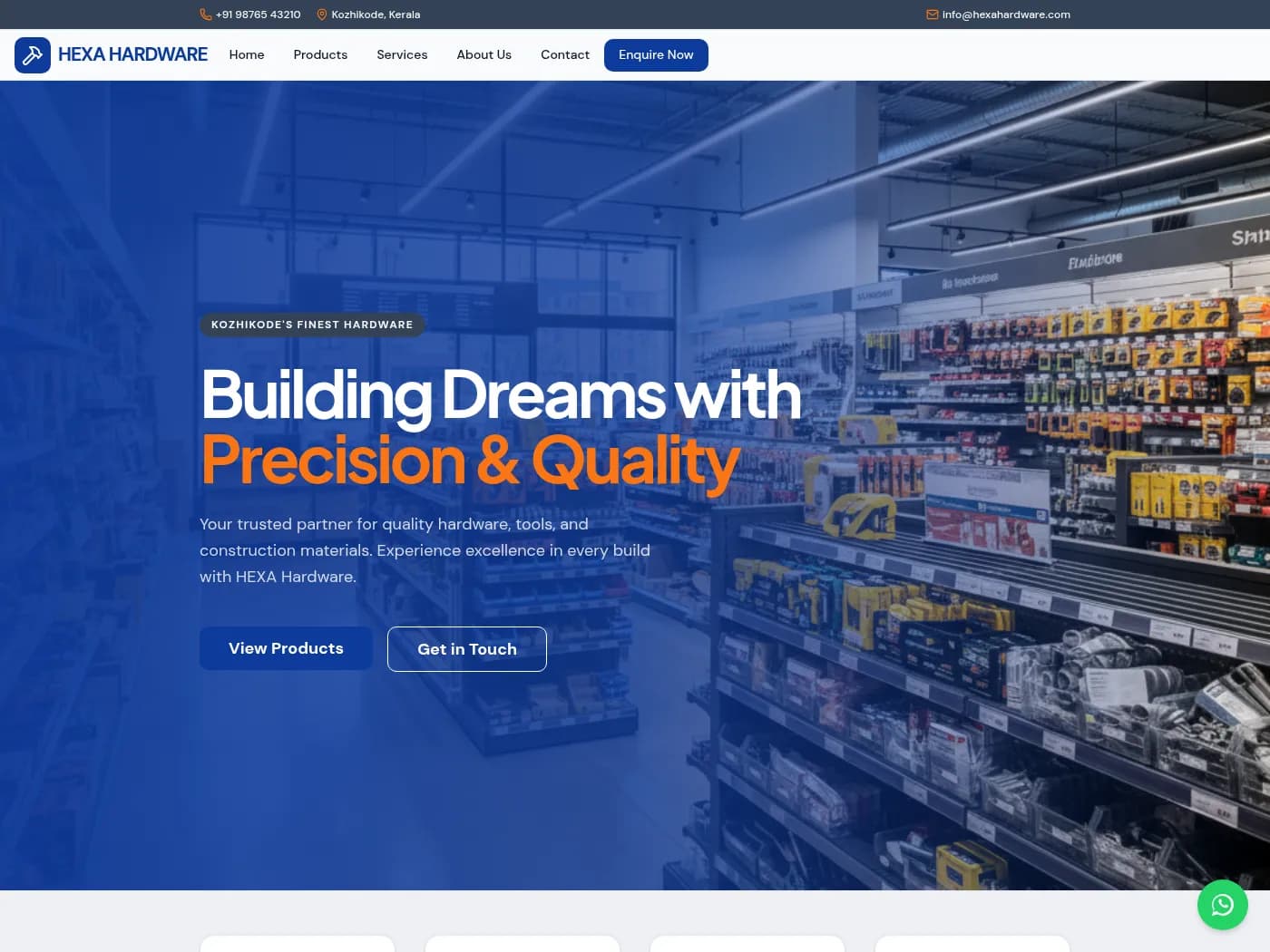 HEXA Hardware Website