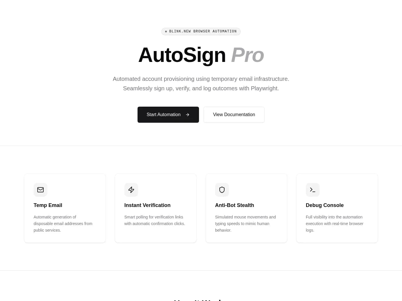 Auto HeyGen Signup Flow