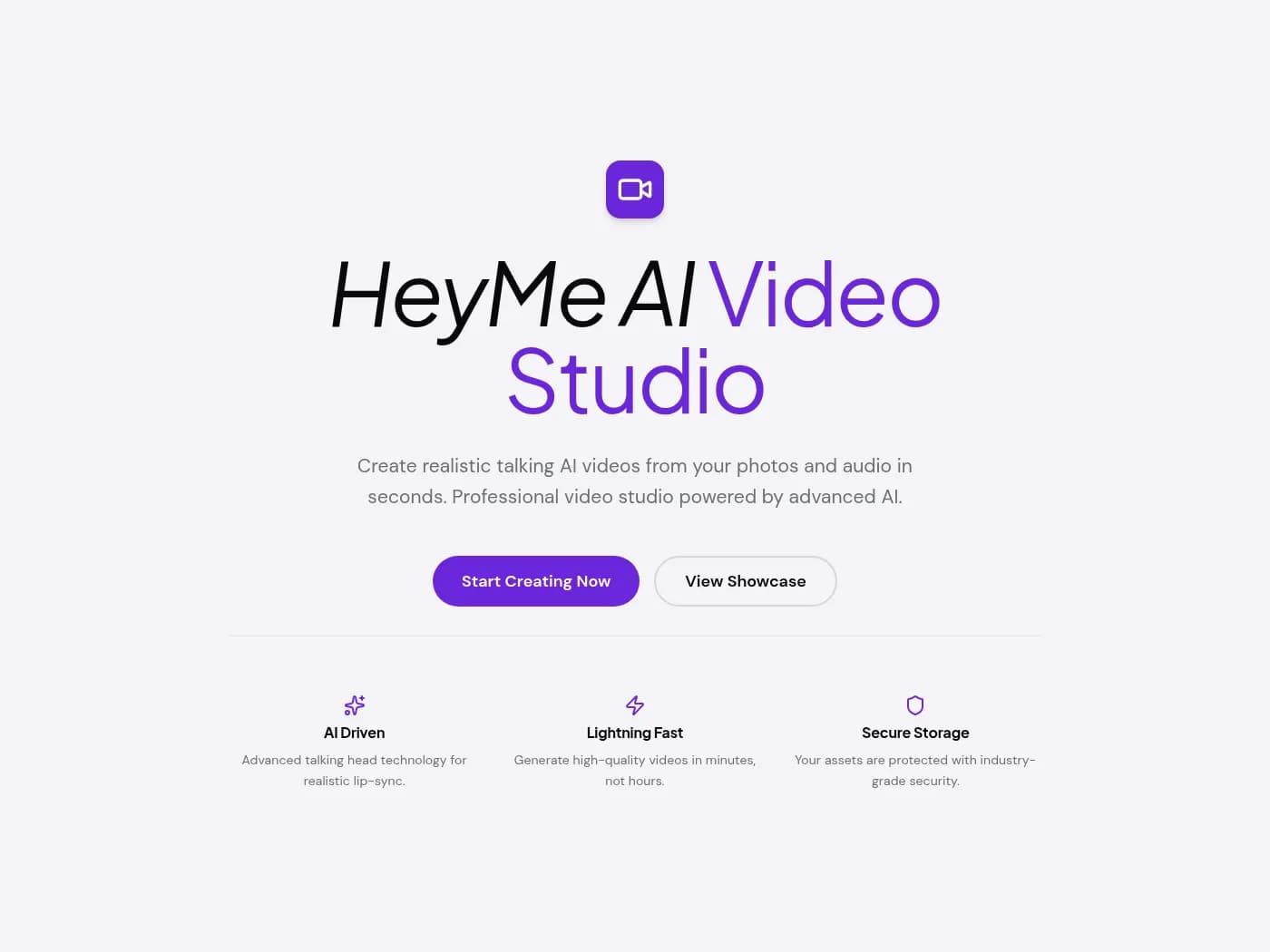 HeyMe AI Video Studio