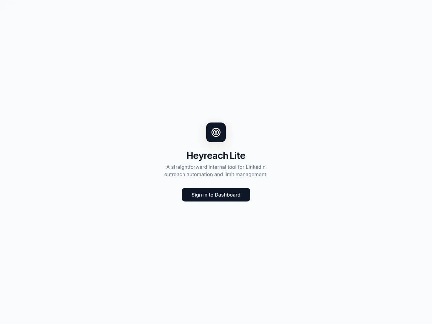 Simple Heyreach CRM