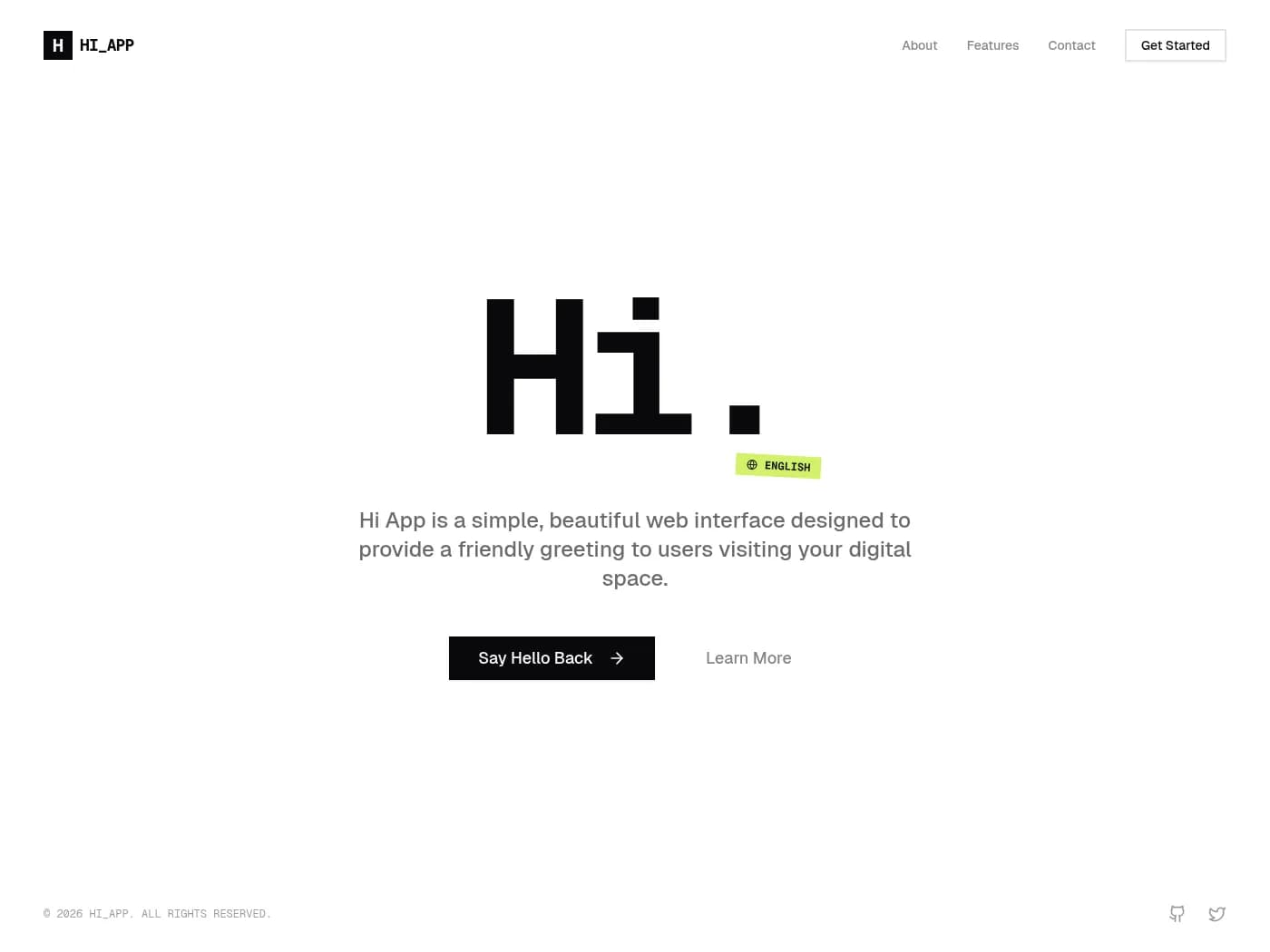 Hi App