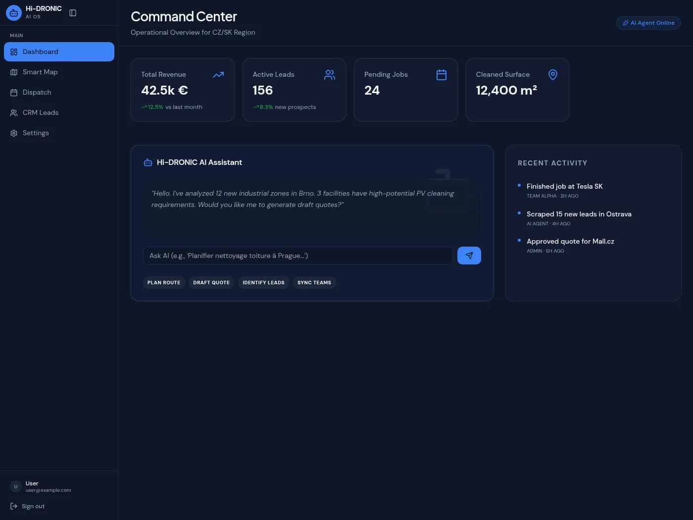 Hi-DRONIC AI OS