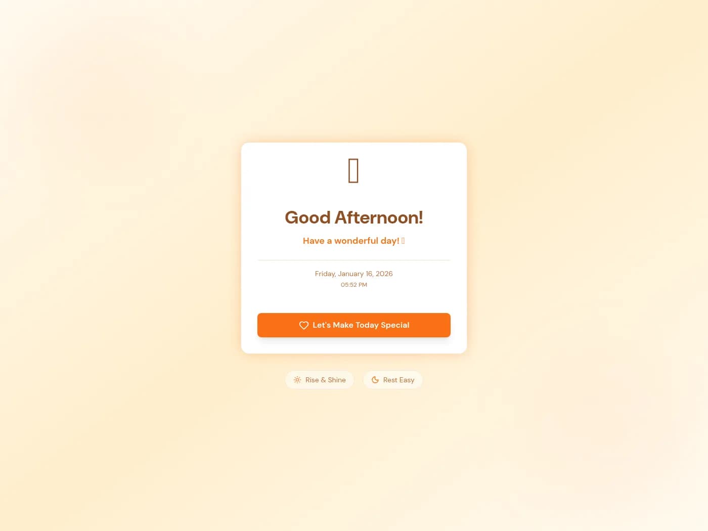 Hi Greeting App
