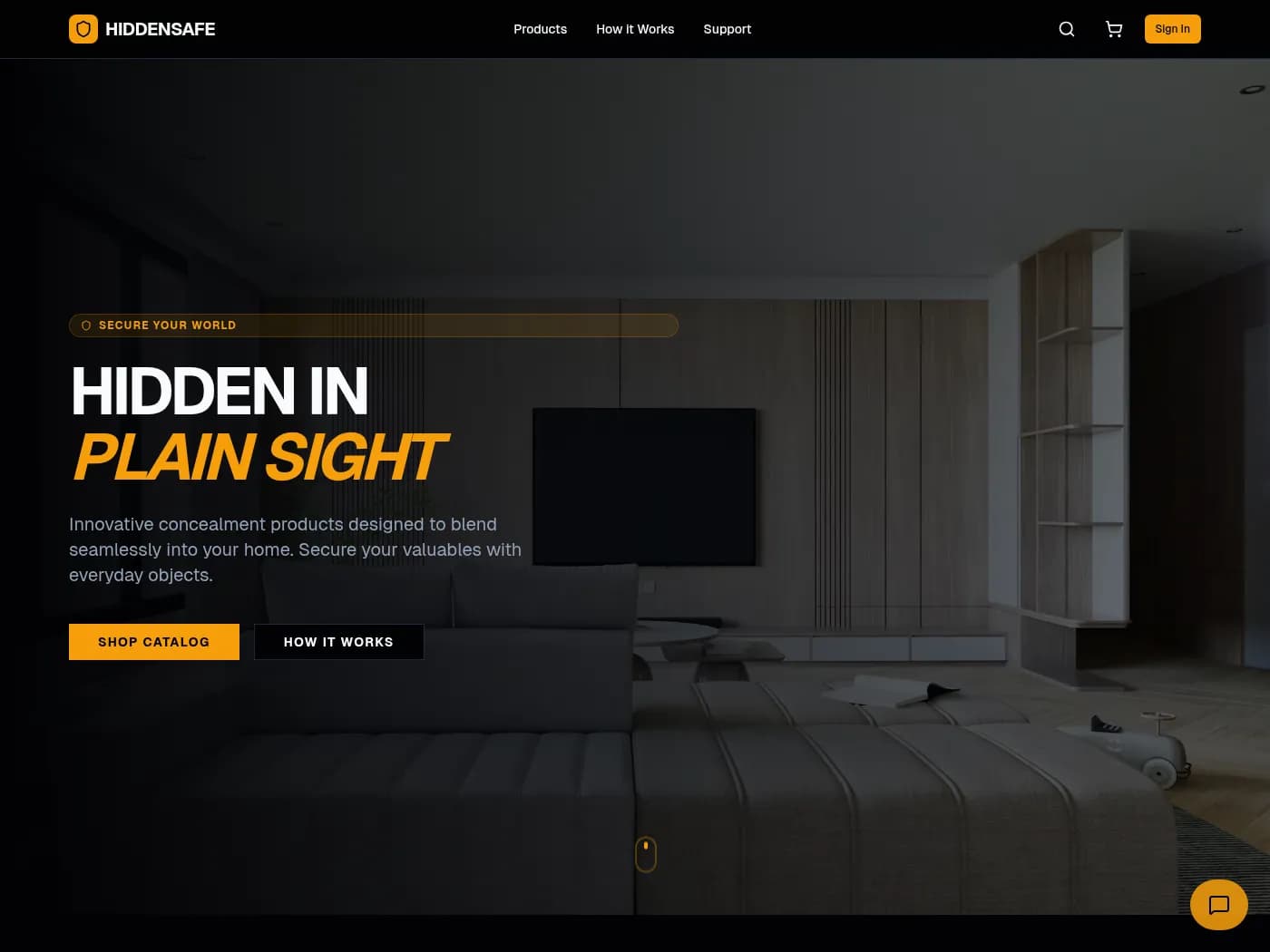 HiddenSafe Storefront