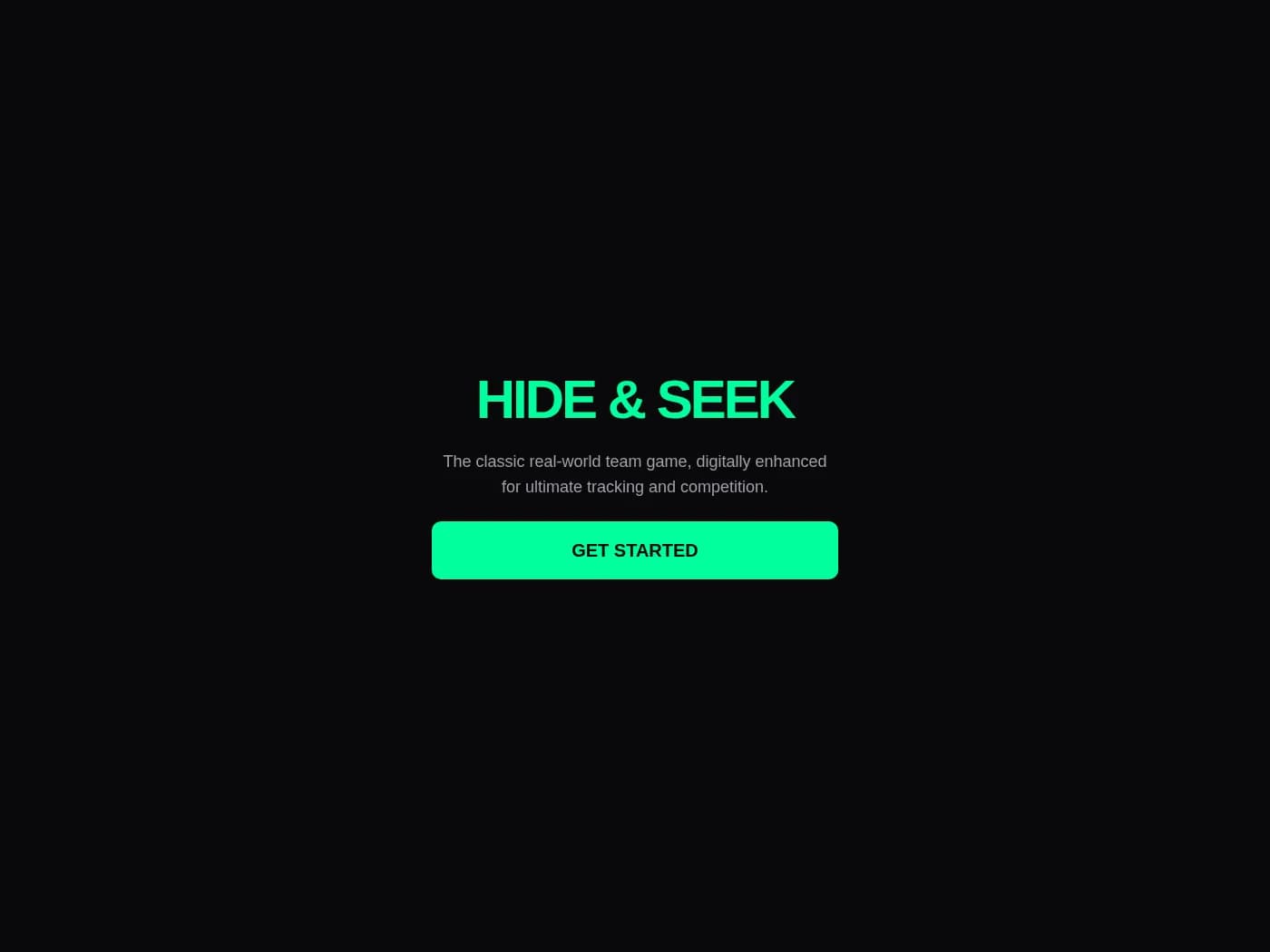 Hide and Seek Teams