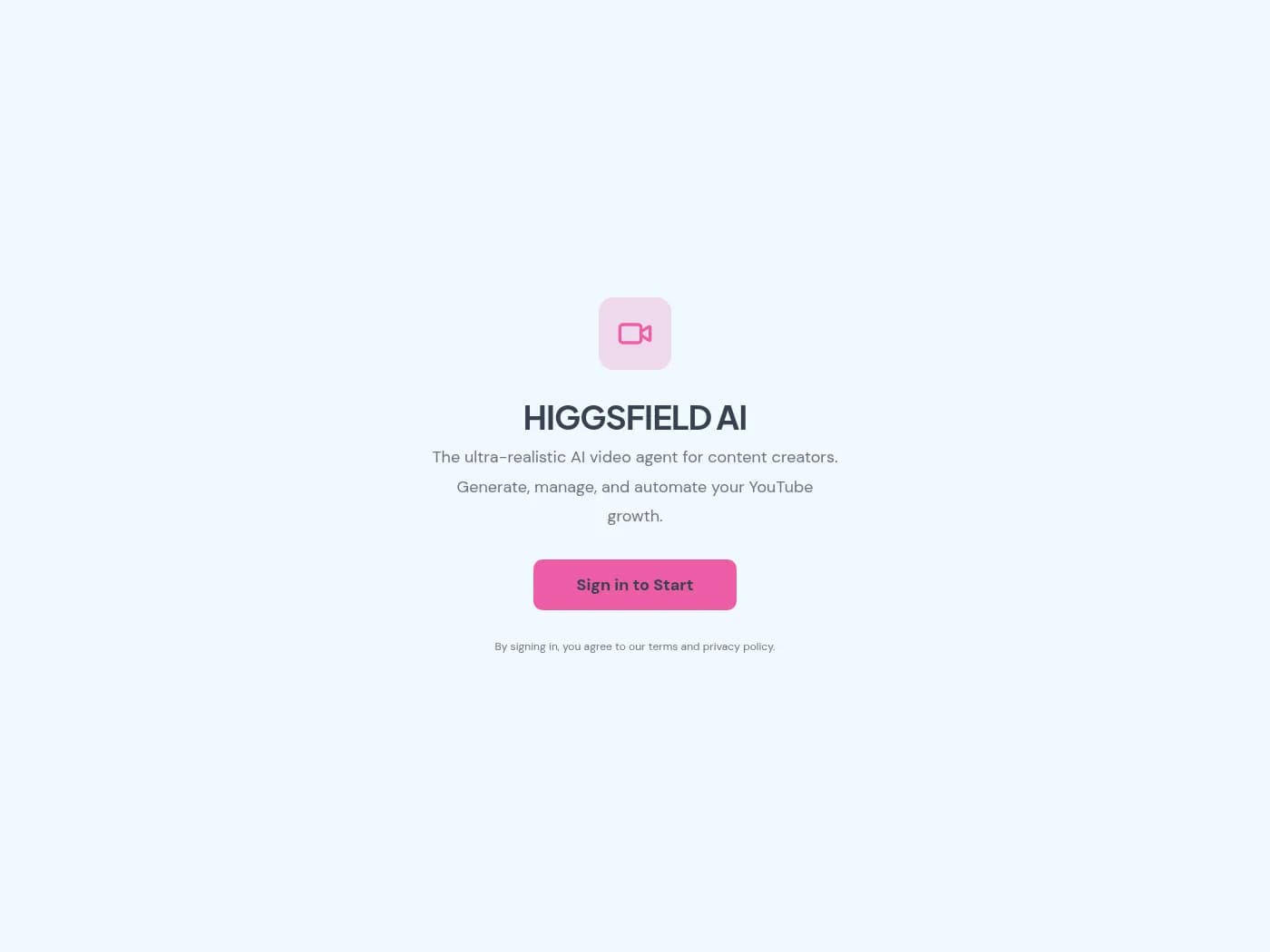 Higgsfield AI Video Agent