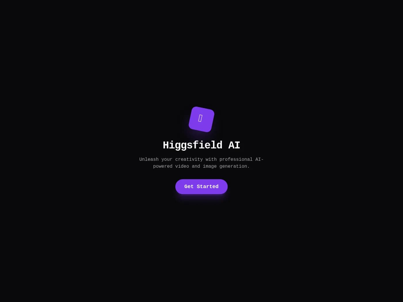 Higgsfield AI Clone