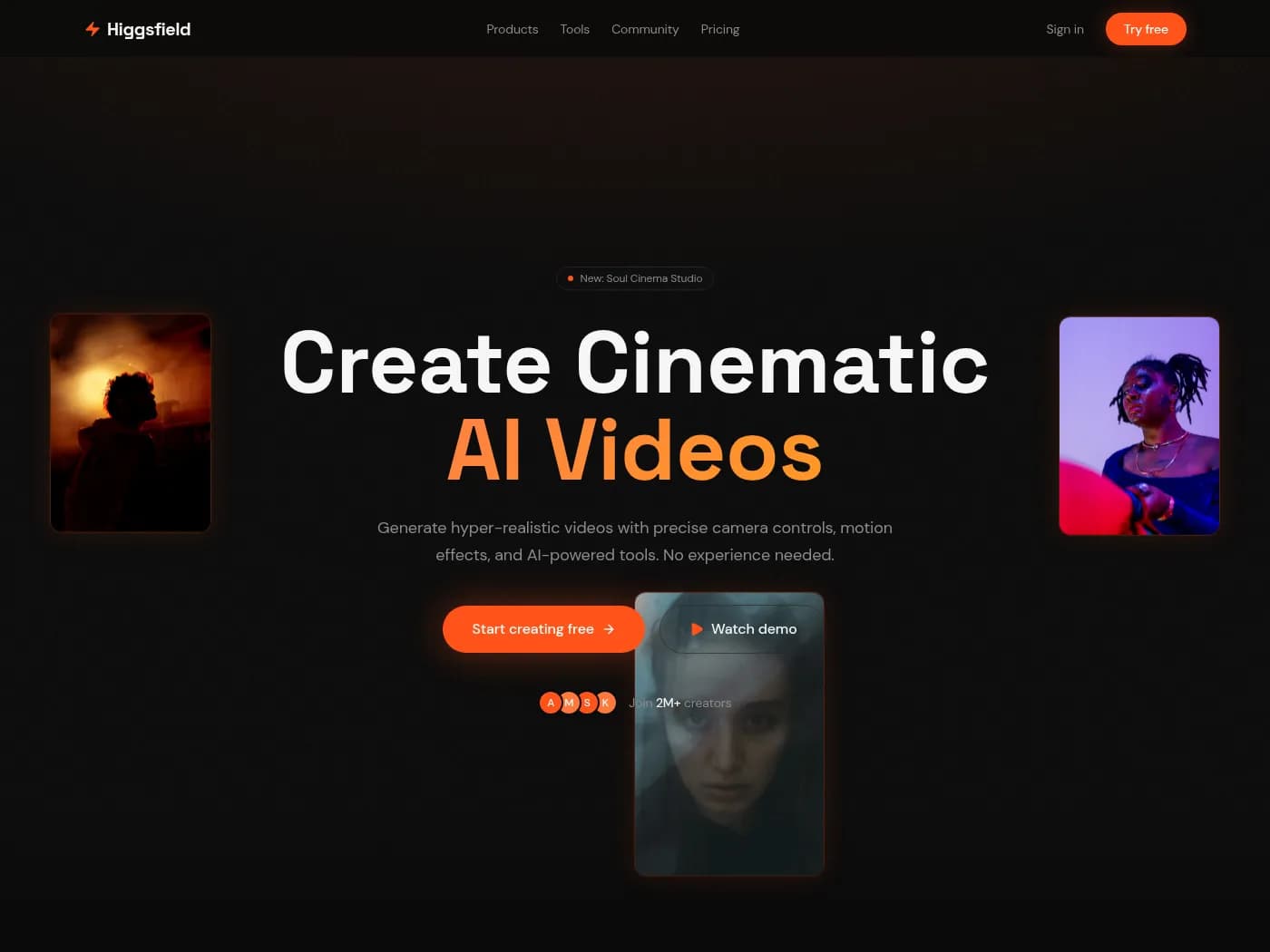 Higgsfield Video Platform