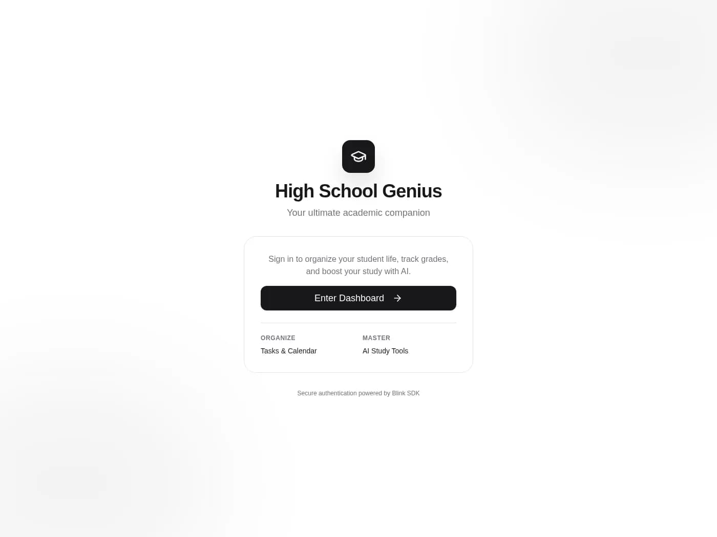 High School Genius