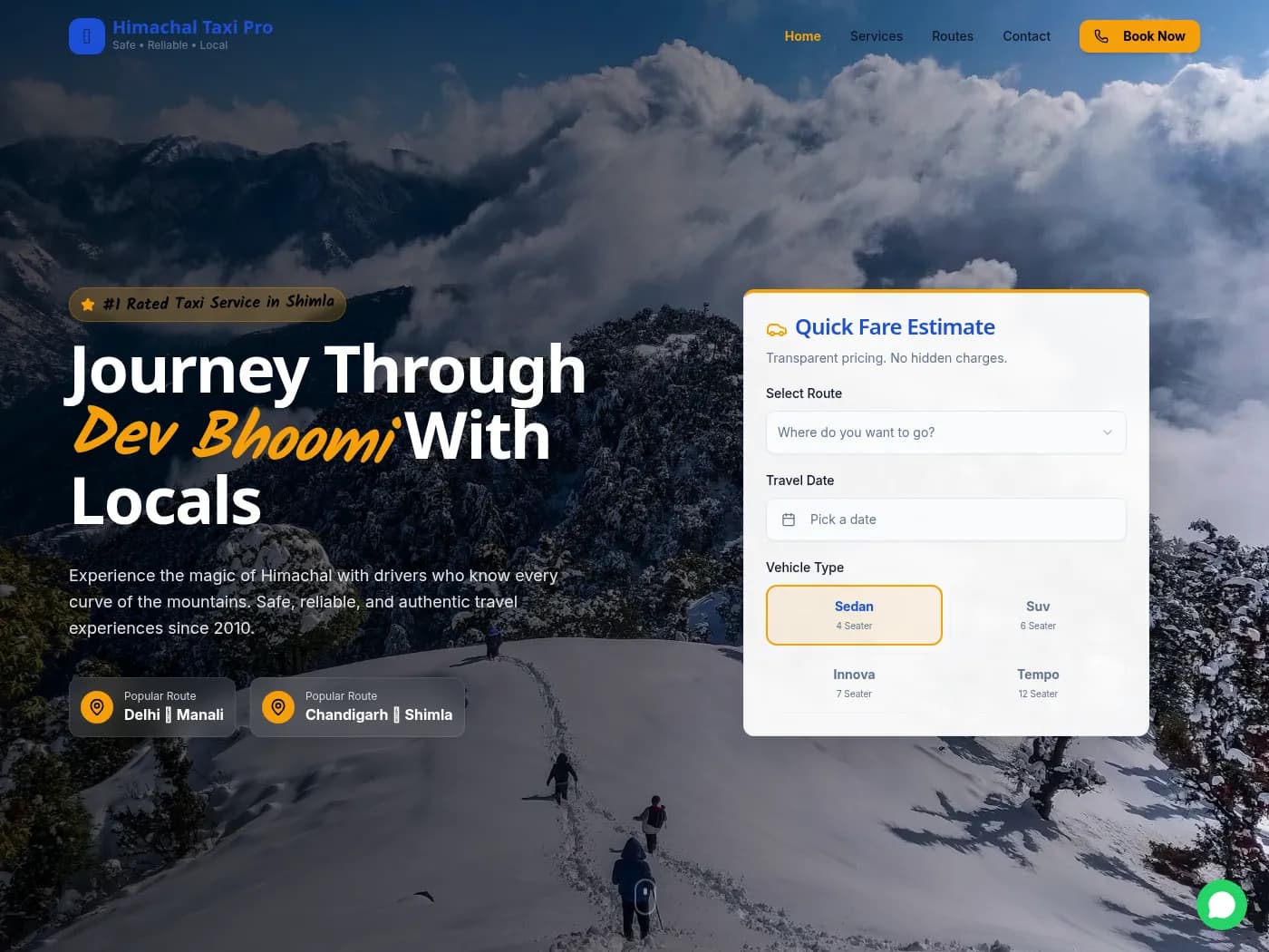 Himachal Taxi Pro Web