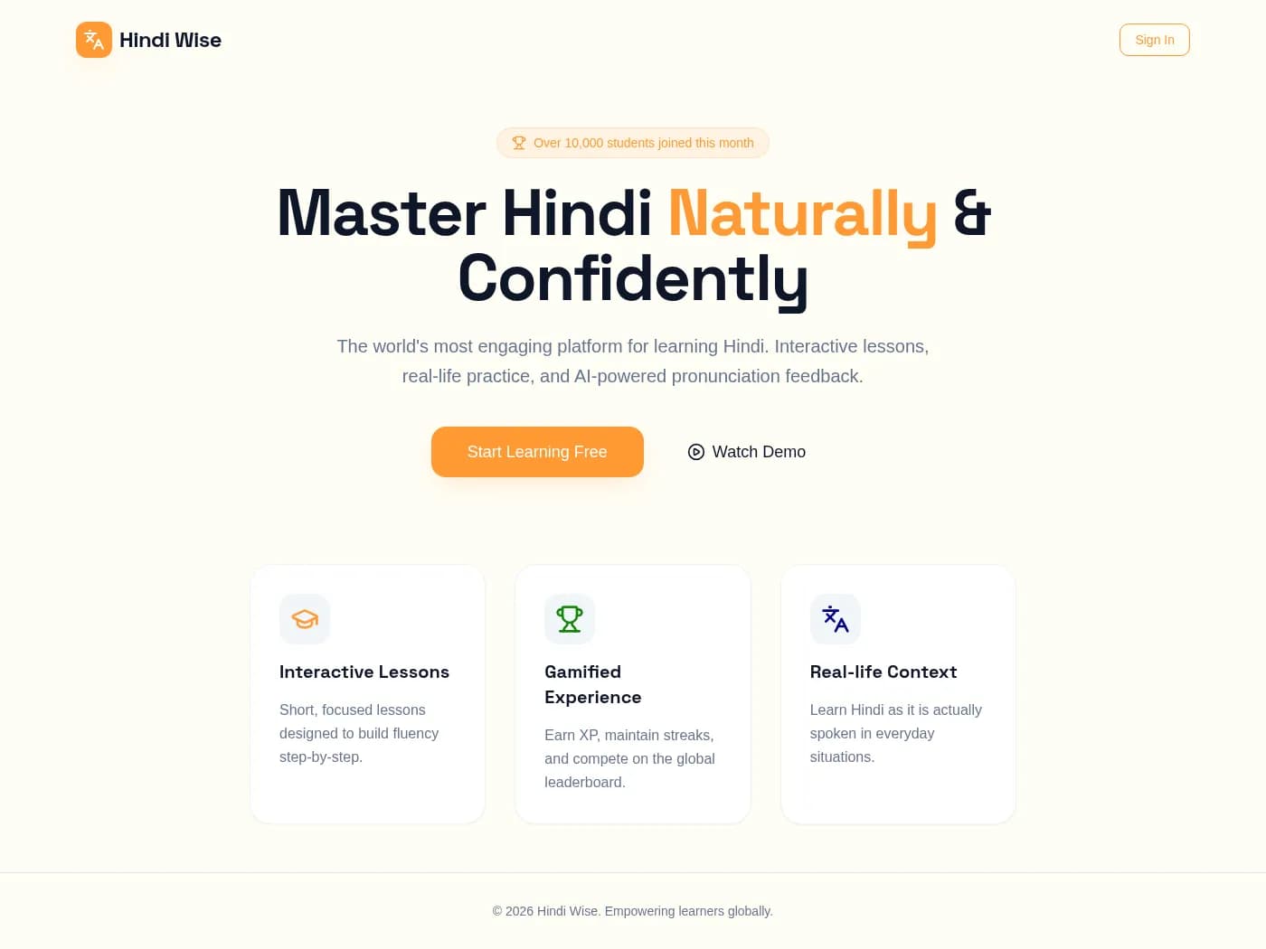 Hindi Wise