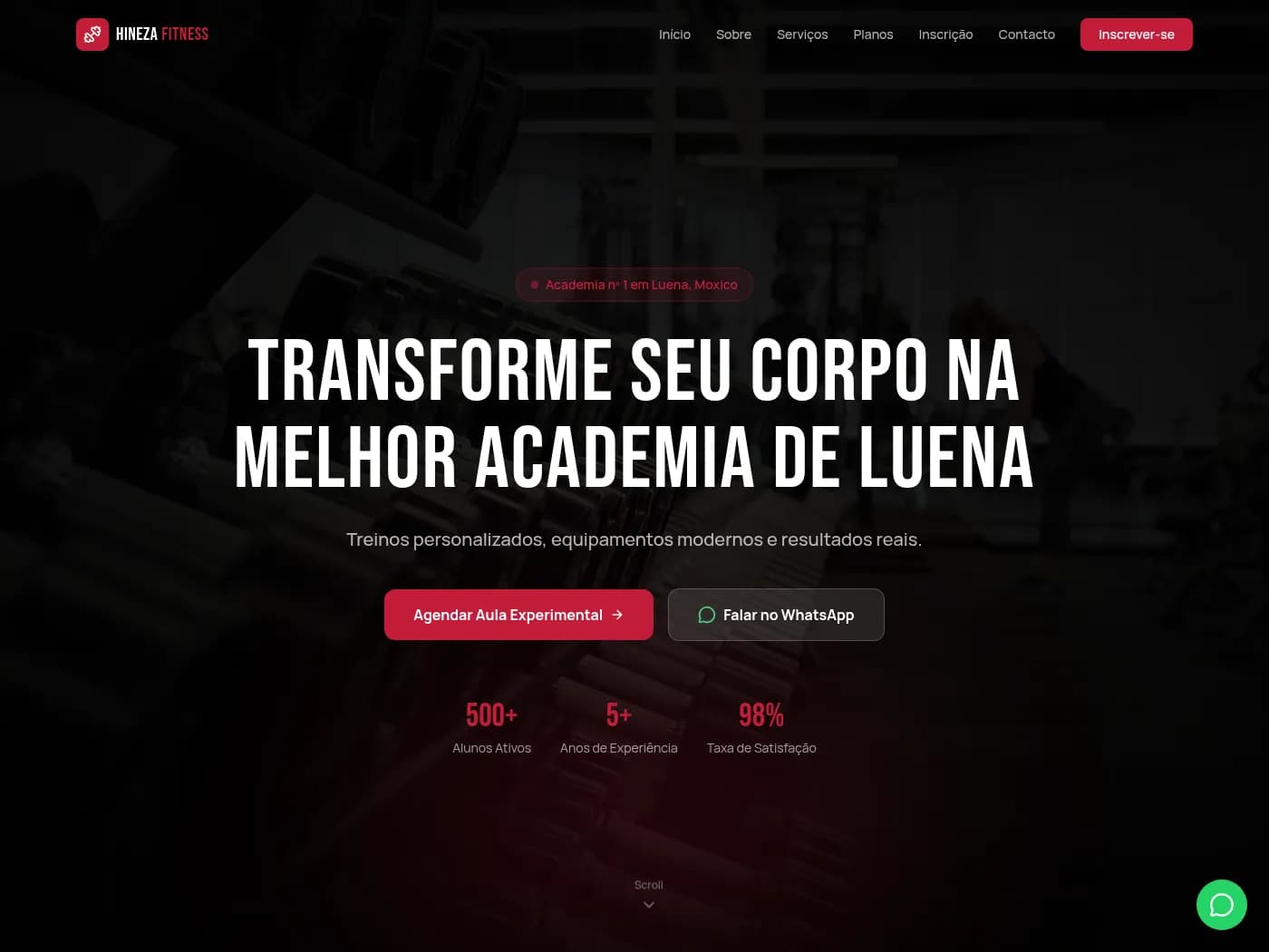 Hineza Fitness Pro Web