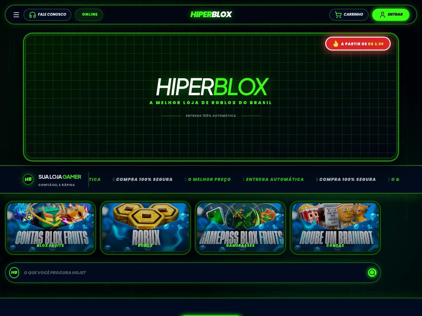 Hiper Blox Brasil Site