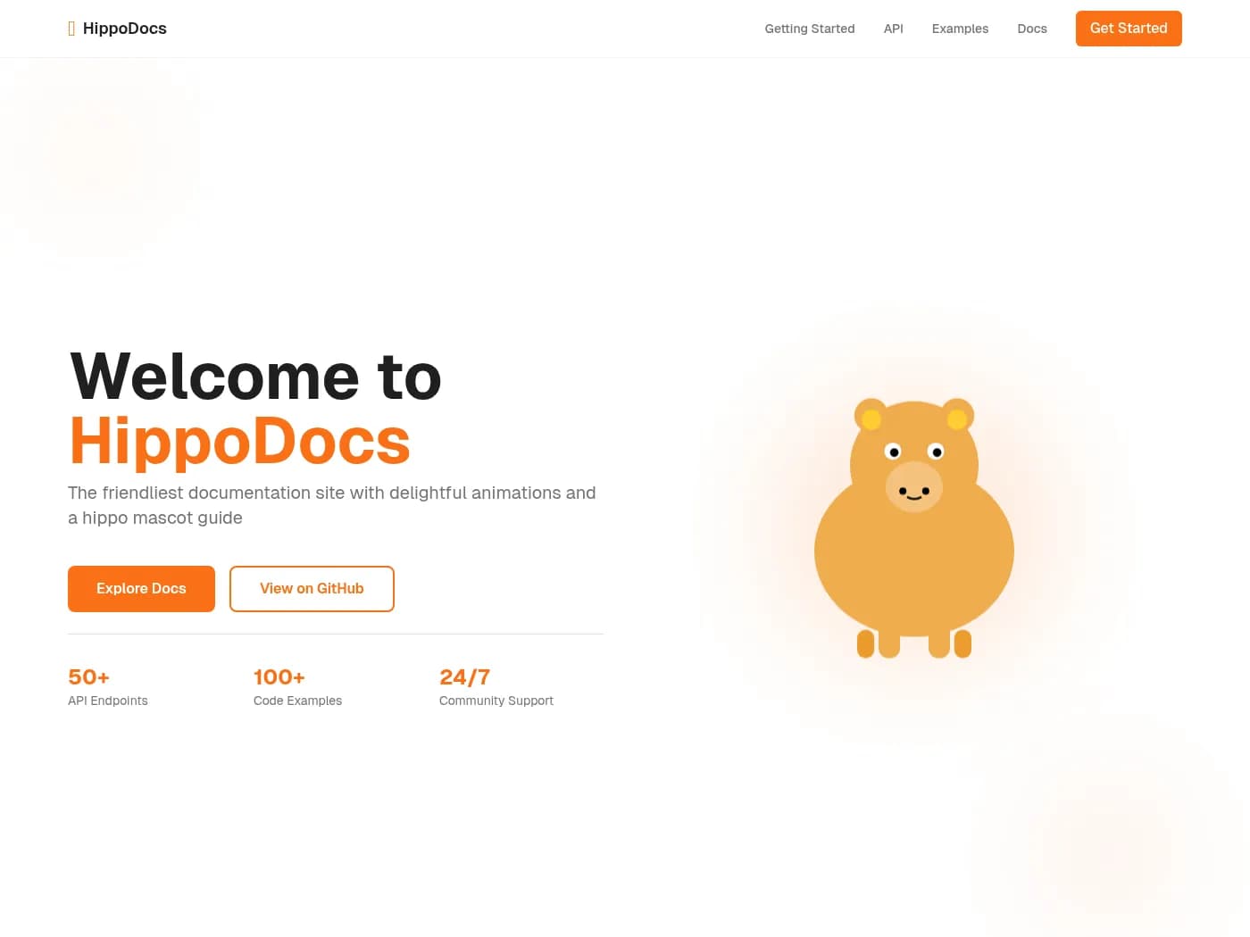 HippoDocs Animated Site
