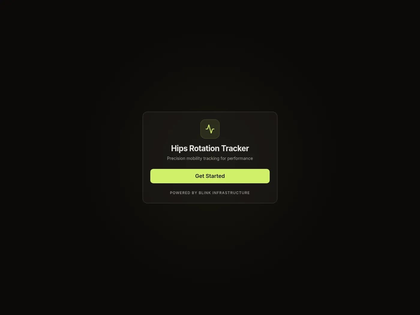 Hips Rotation Tracker