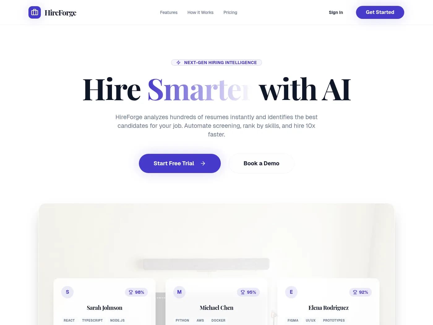HireForge AI Hiring Suite