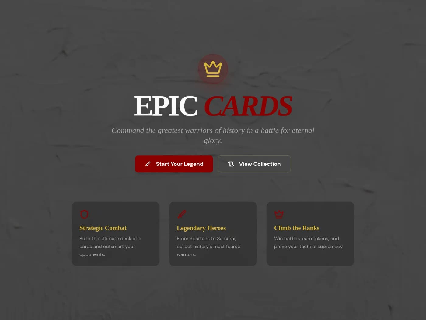 Historical Card Battle