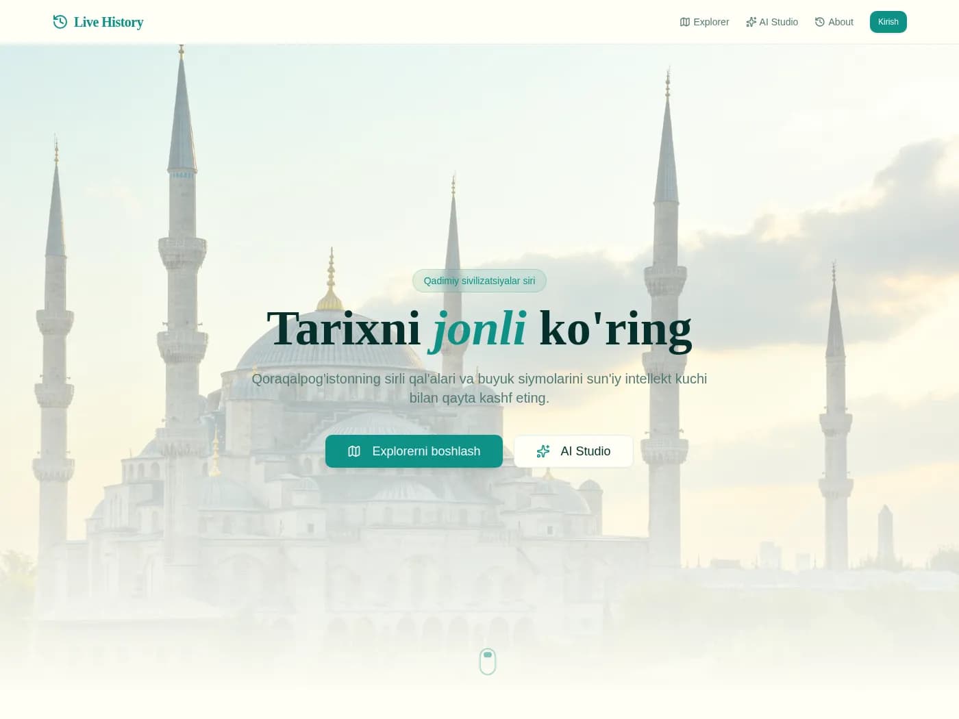 Live History Explorer