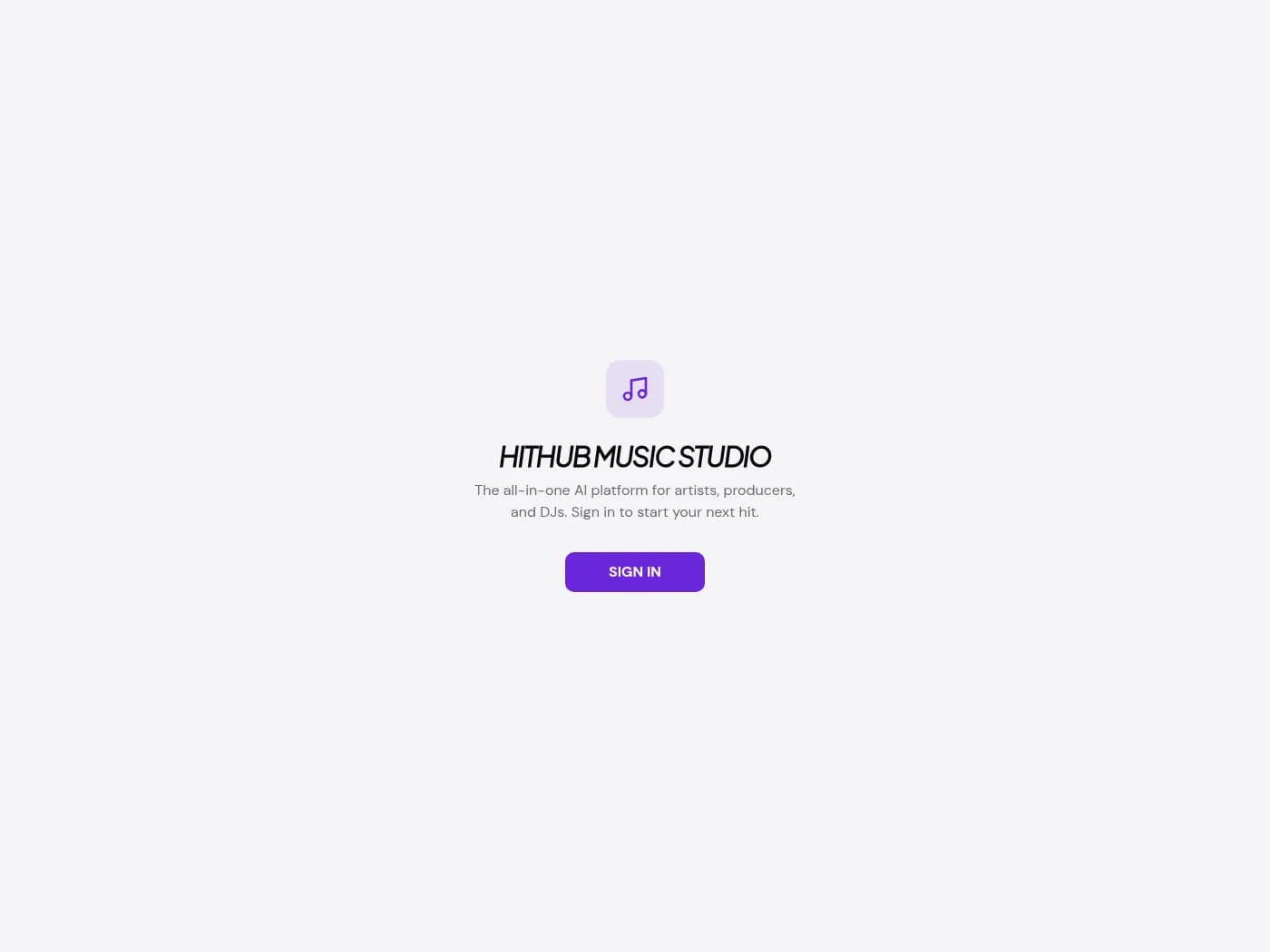 HitHub Music Studio