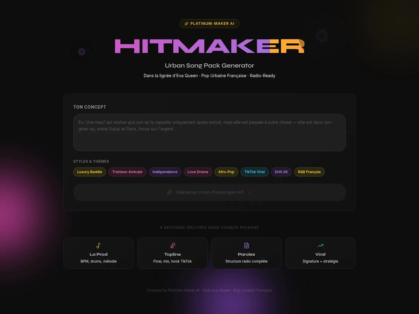 HitMaker Urban Song Pack