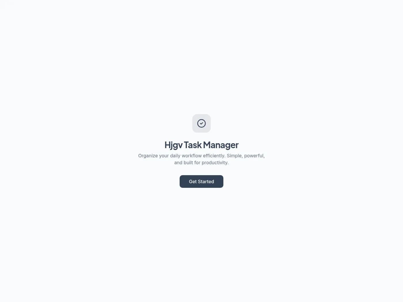 Hjgv Task Manager