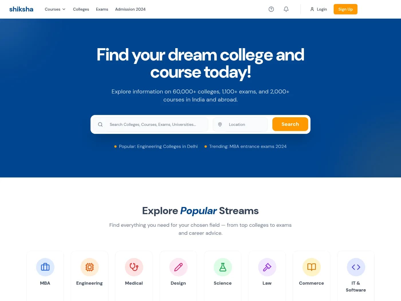 Hlo Welcome Page