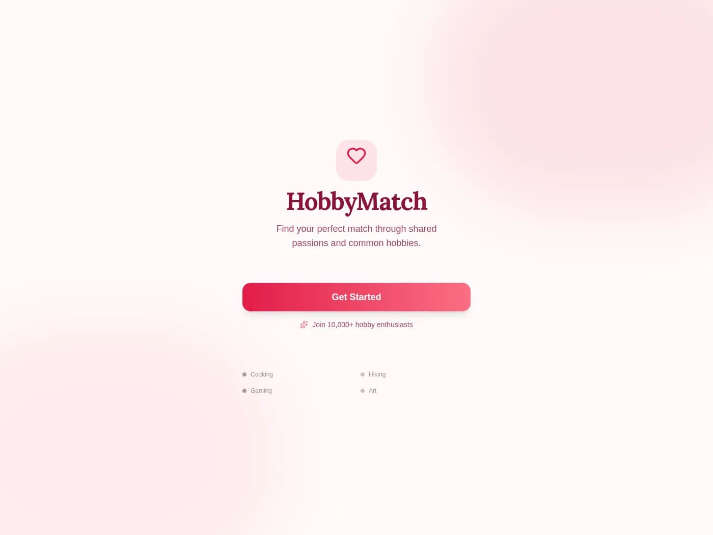 HobbyMatch Dating