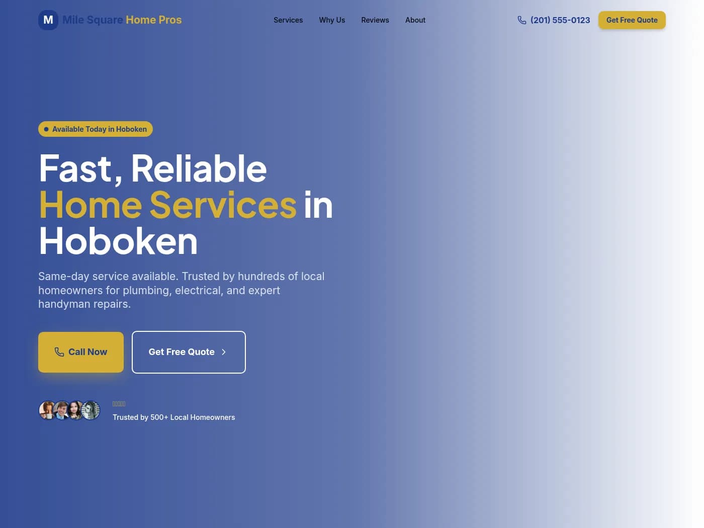 Hoboken Home Services Site
