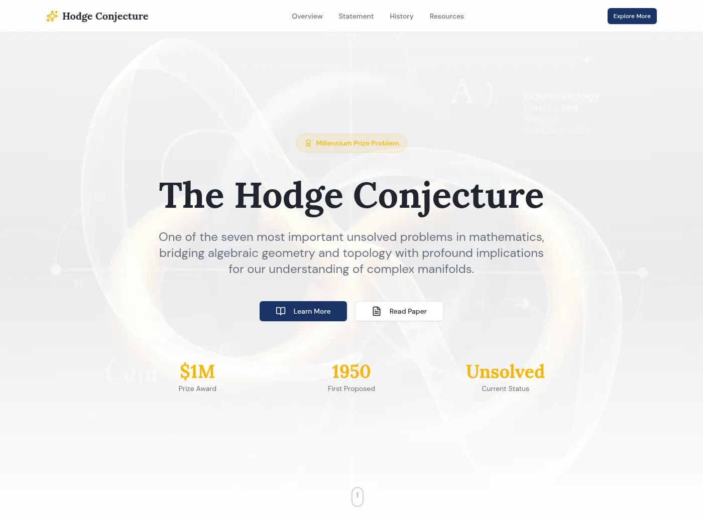 Hodge Conjecture Landing