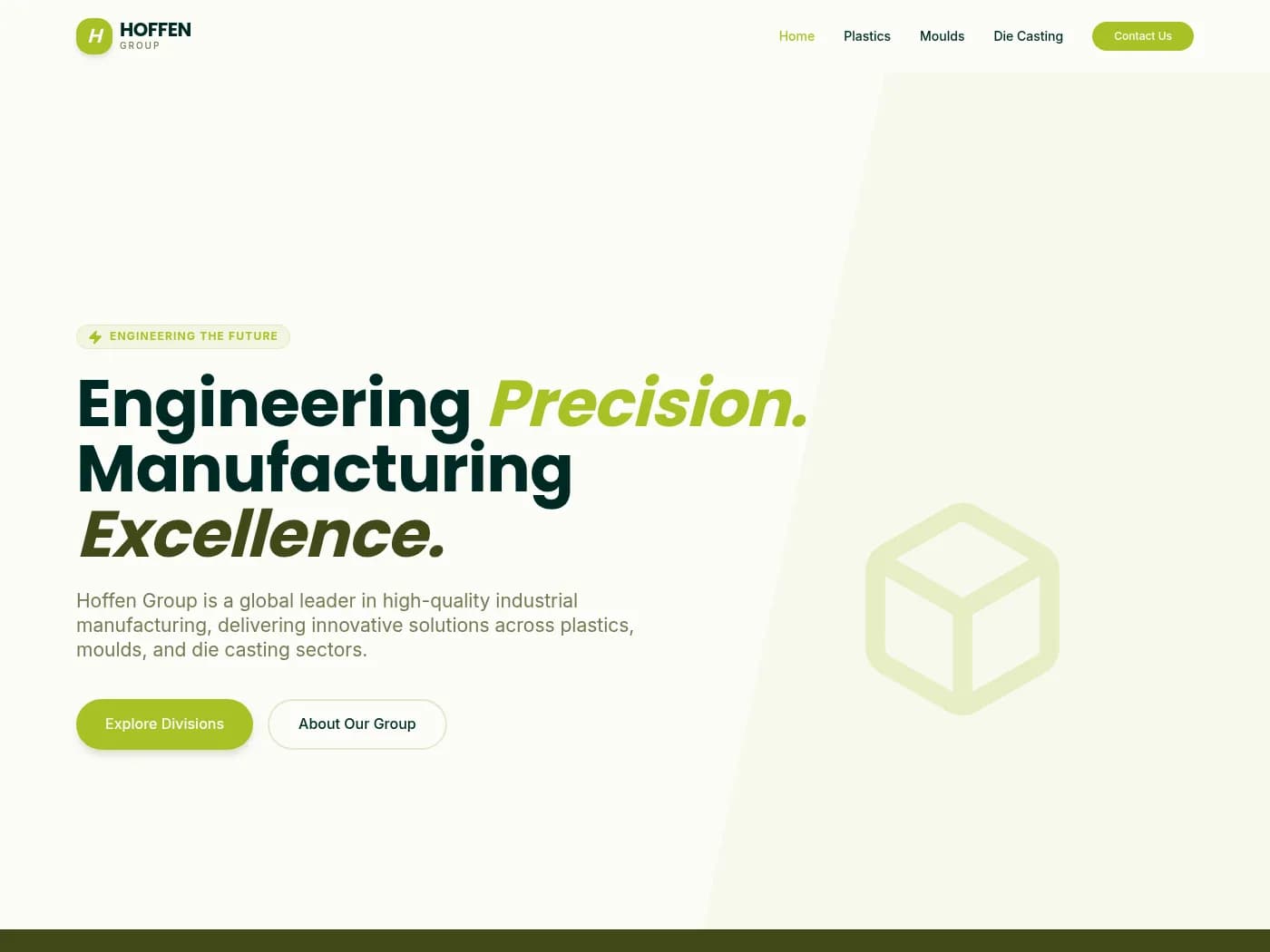 Hoffen Group Website