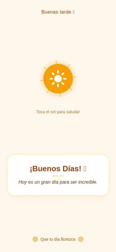 Hola Buenos Días
