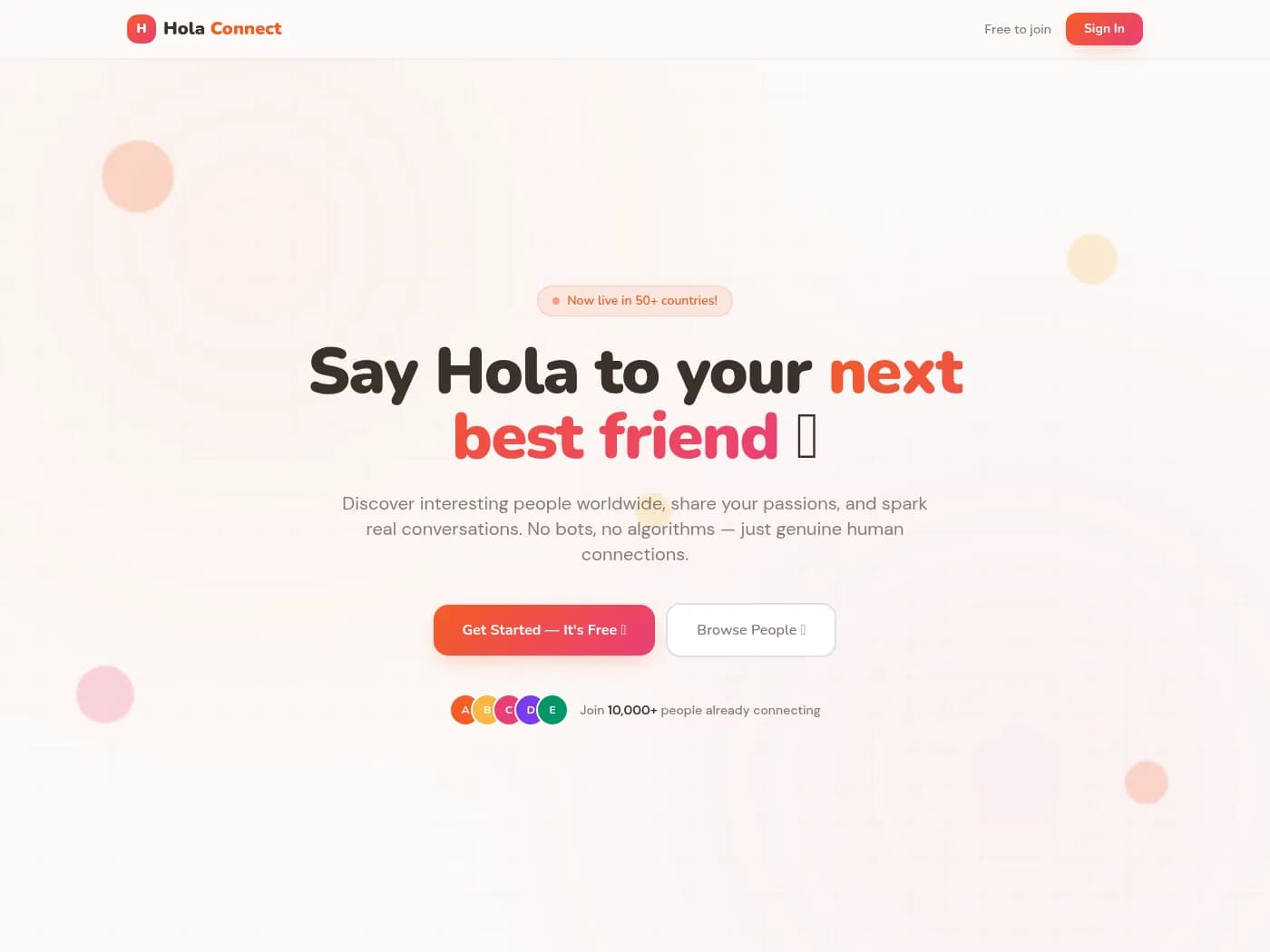 Hola Connect