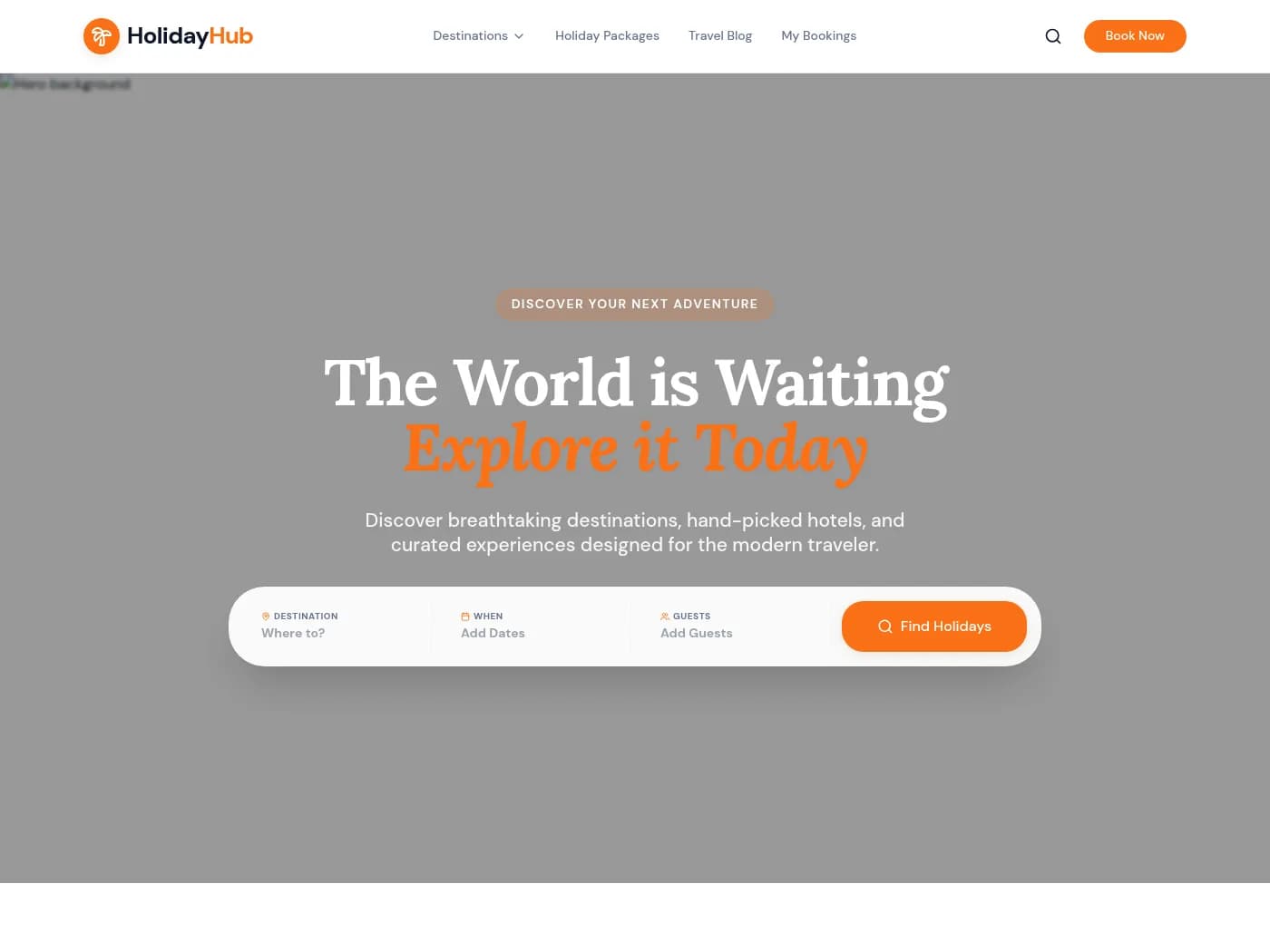 Holiday Getaway Hub