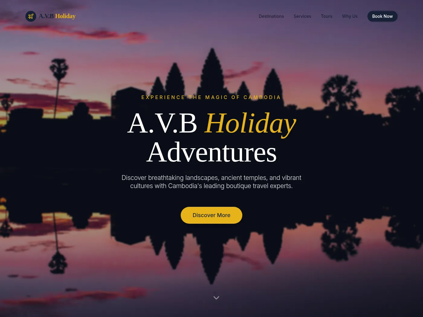 Holiday Clone Website
