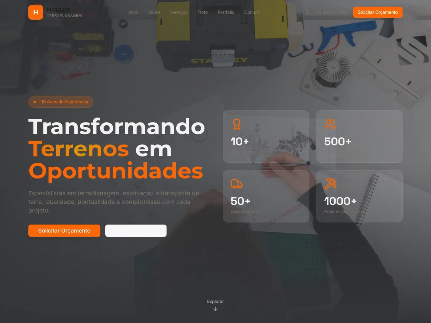 Holler Terraplanagem Pro