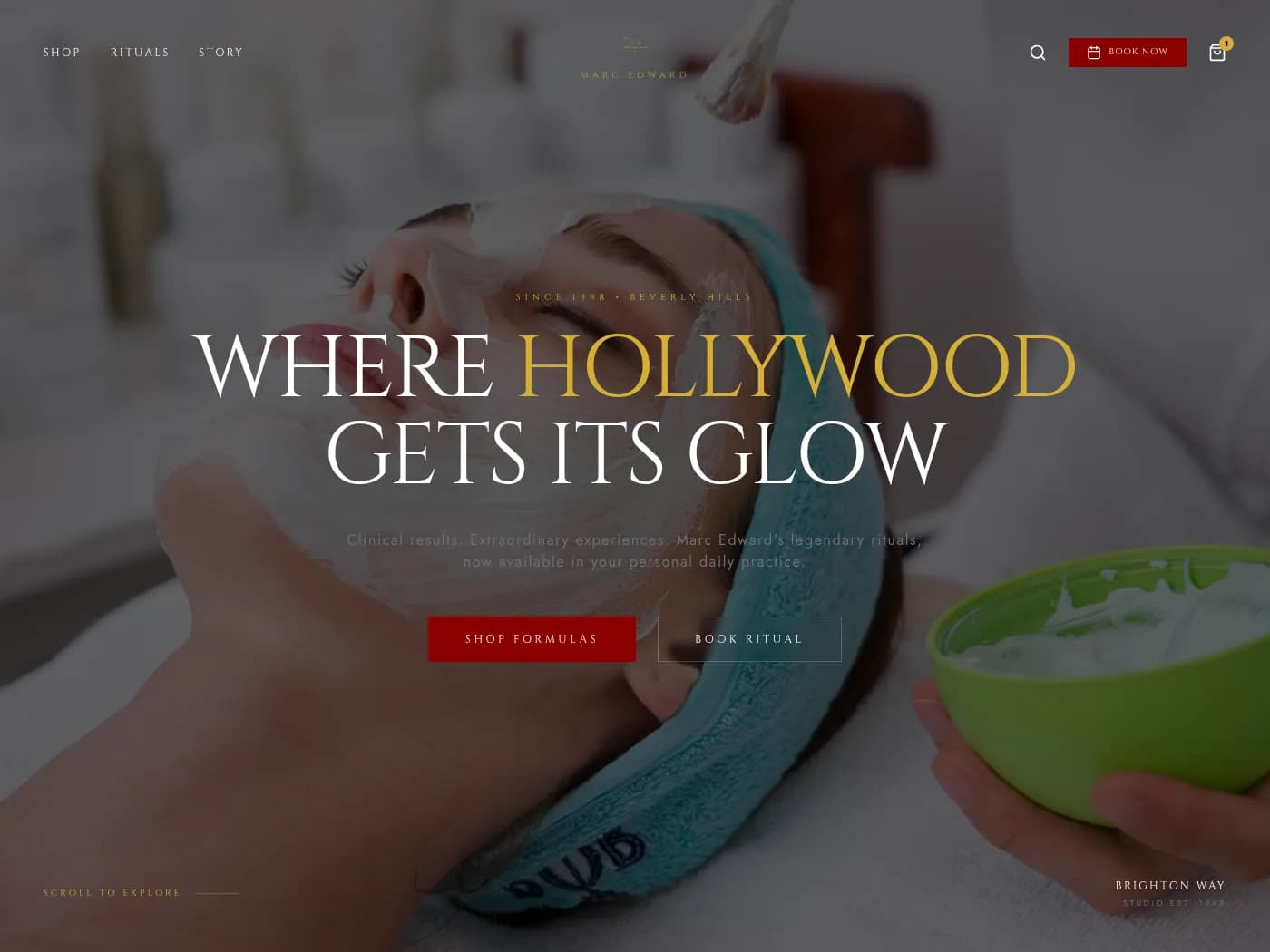 Hollywood Glow Website