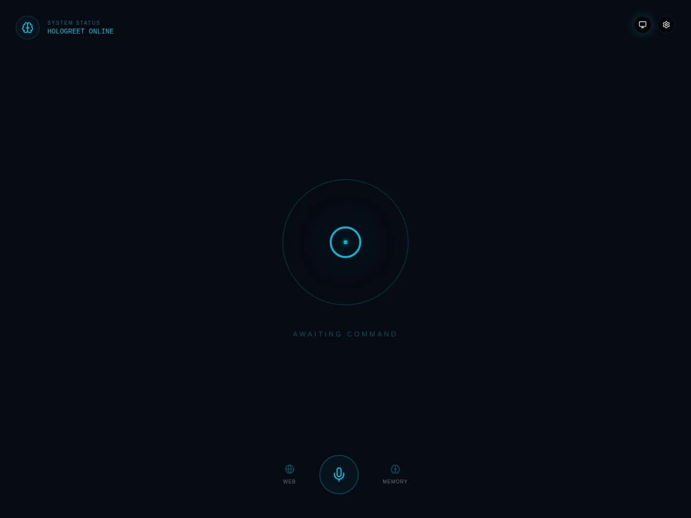 HoloGreet AI Assistant