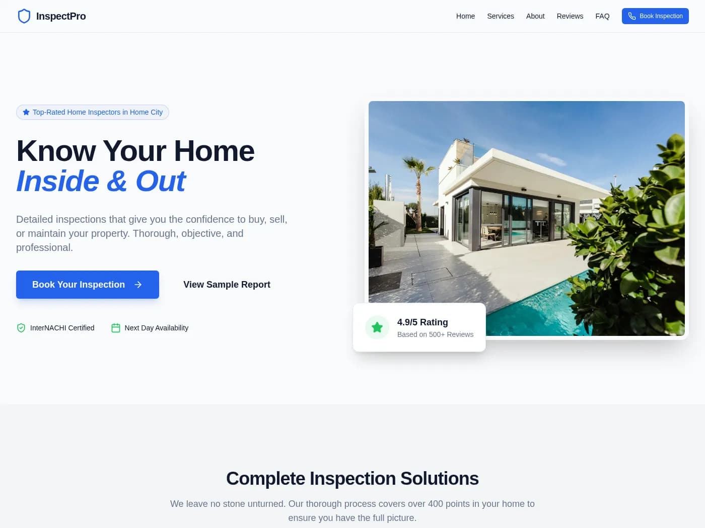 Home Inspect Pro Site