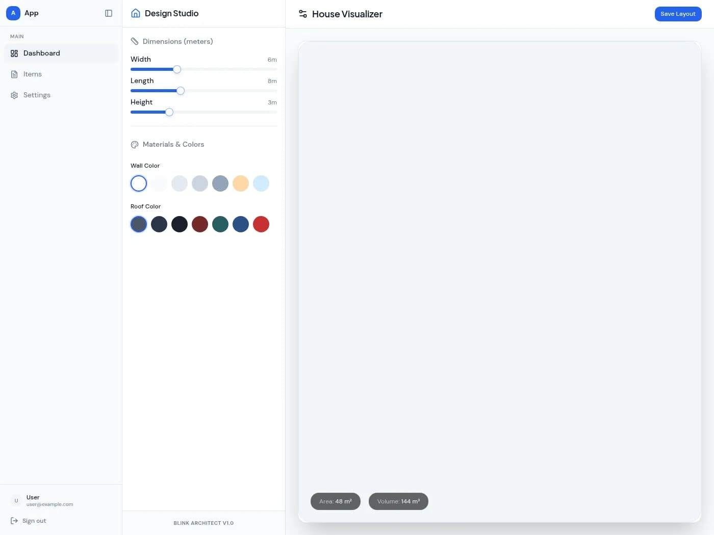 Simple Home Layout Web