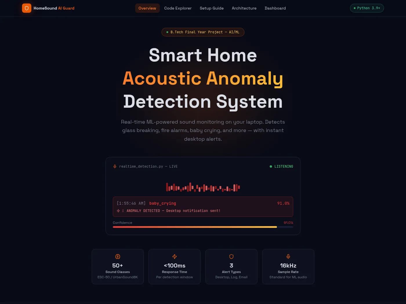 HomeSound AI Guard