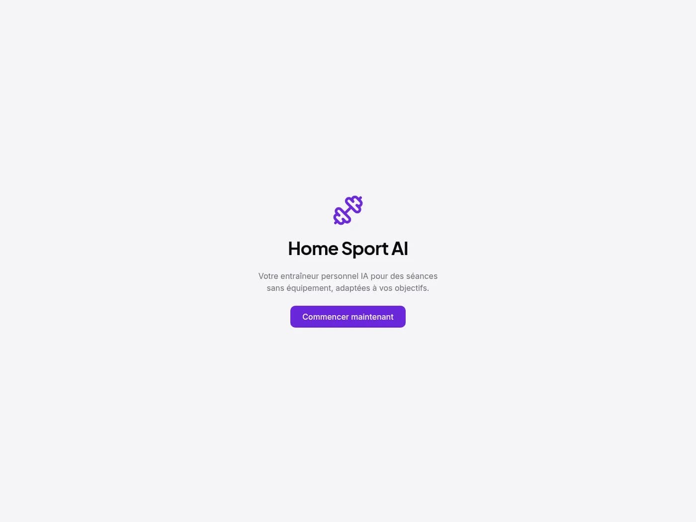 Home Sport AI Coach