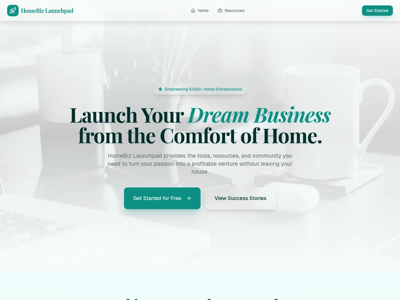 HomeBiz Launchpad