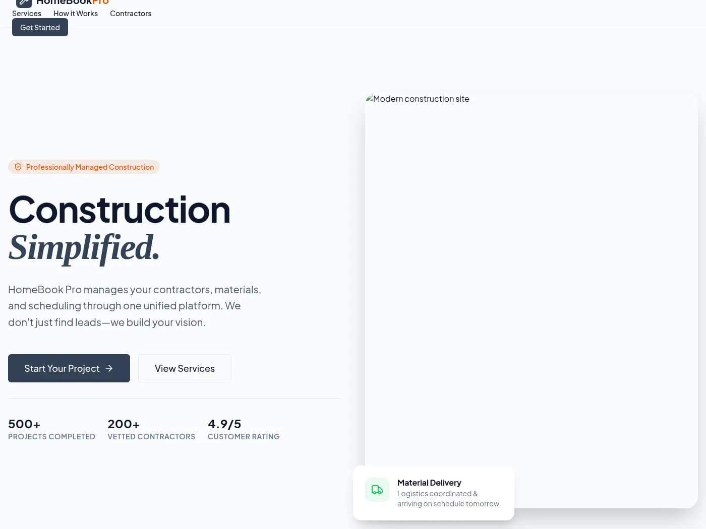 HomeBook Pro Platform