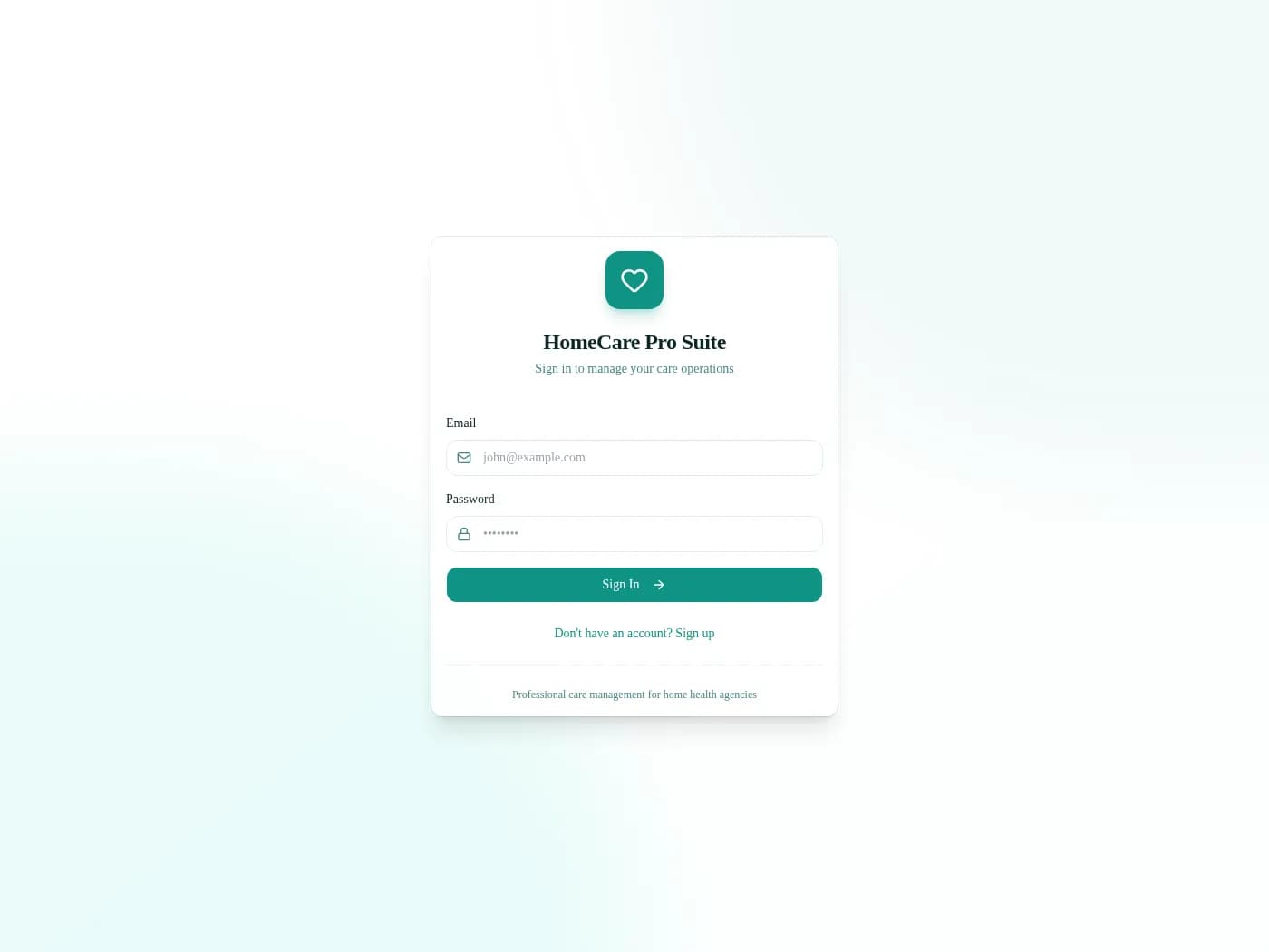 HomeCare Pro Suite