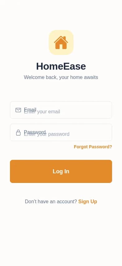HomeEase Mobile App