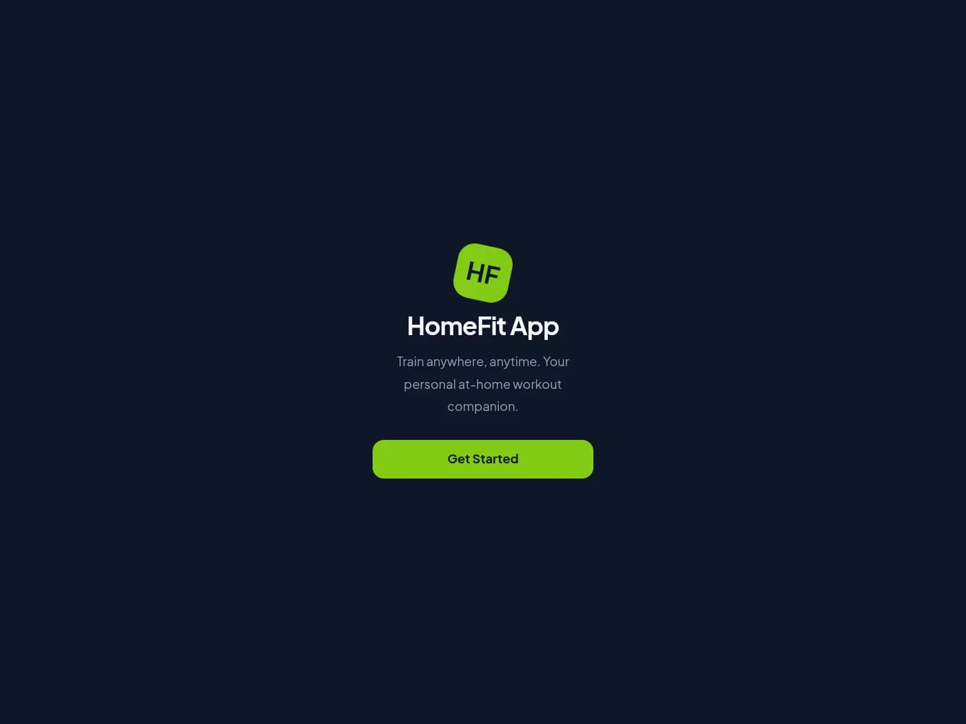 HomeFit App