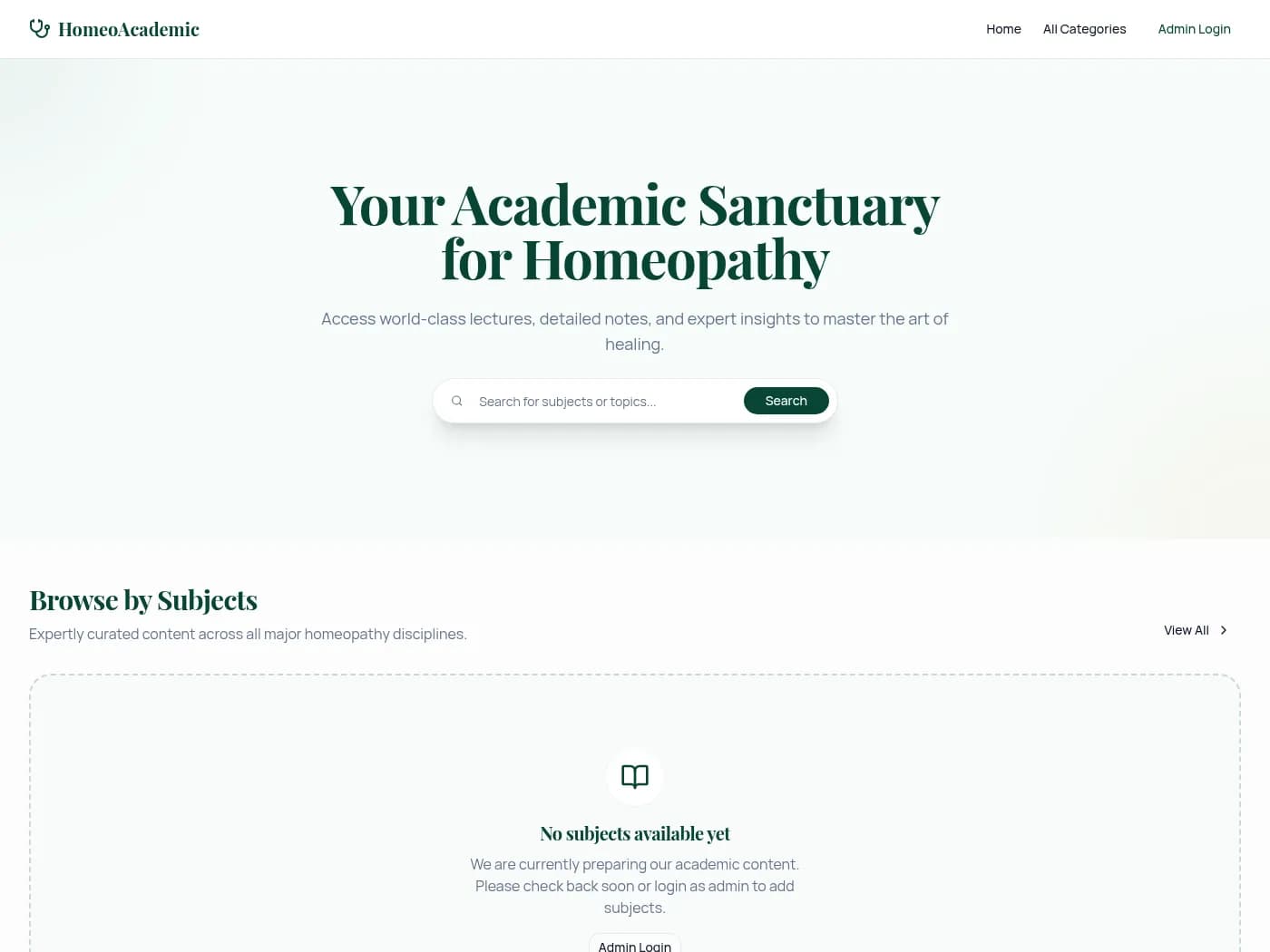Homeopathy Notes Portal