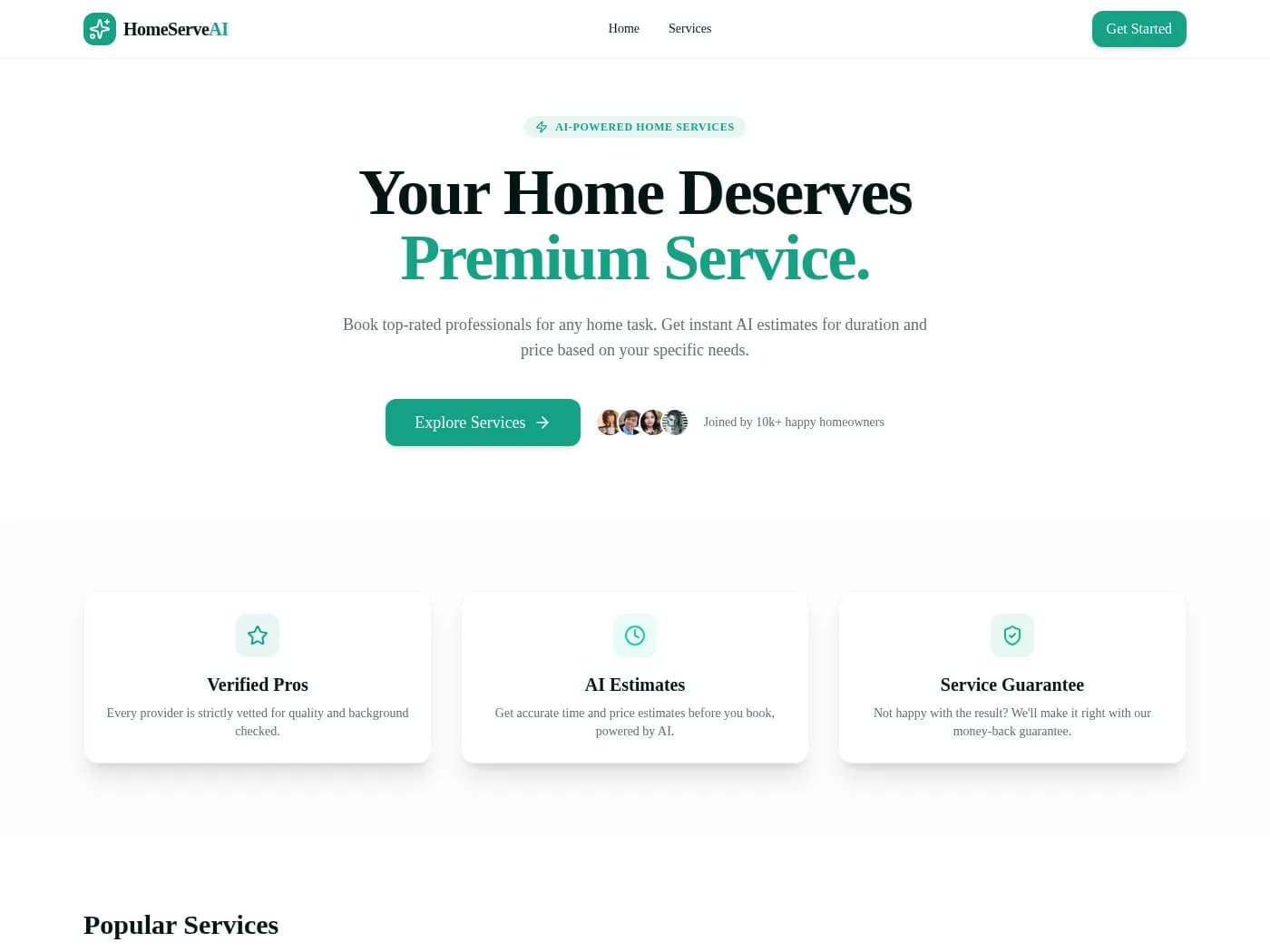 HomeService Pro