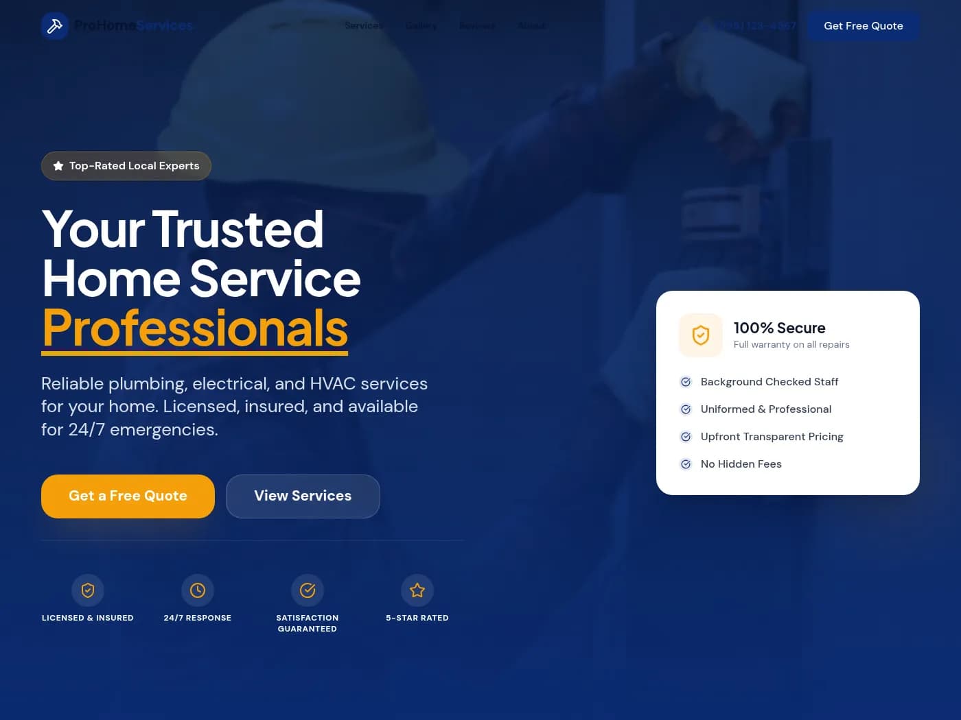 ProHome Services Site